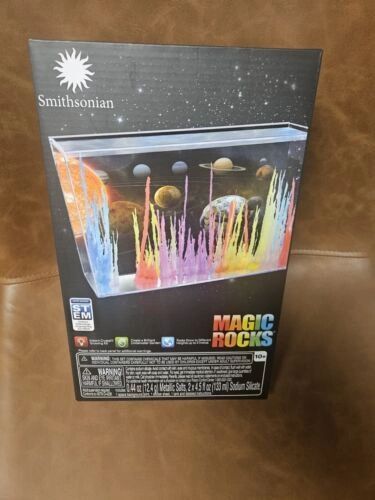 SMITHSONIAN MAGIC ROCKS Instant Crystal Growing Kit STEM Earth Science ...
