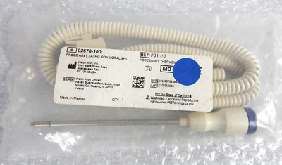 WELCH ALLYN ORAL THERMOMETER PROBE ASSY KIT REF 02678–100 865418152723 ...