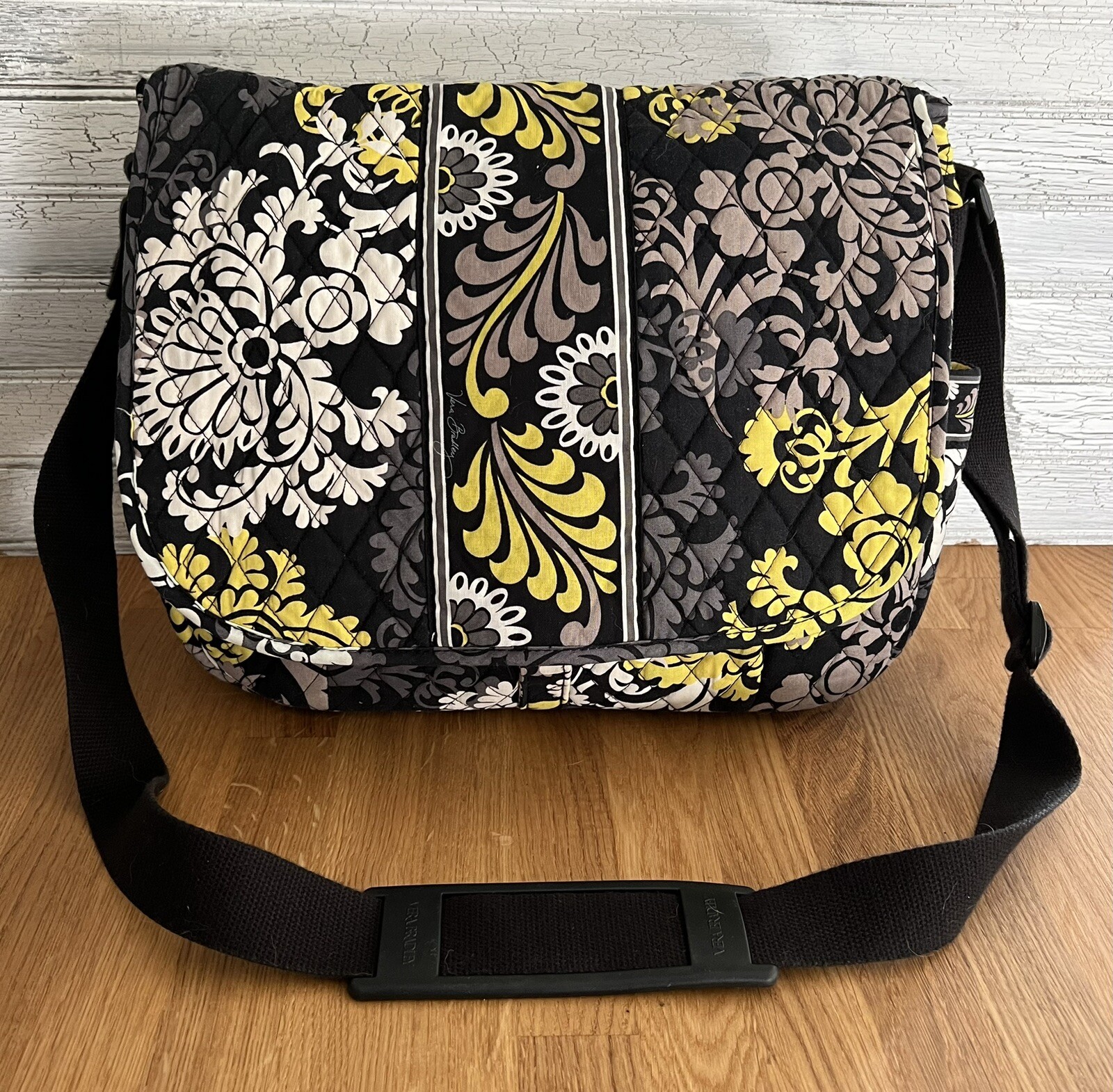 Vera Bradley Baroque Large Messenger Shoulder Bag - Gem