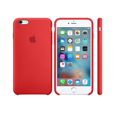 Original Apple Leather Case for iPhone 6s Plus - PRODUCT(RED) | eBay