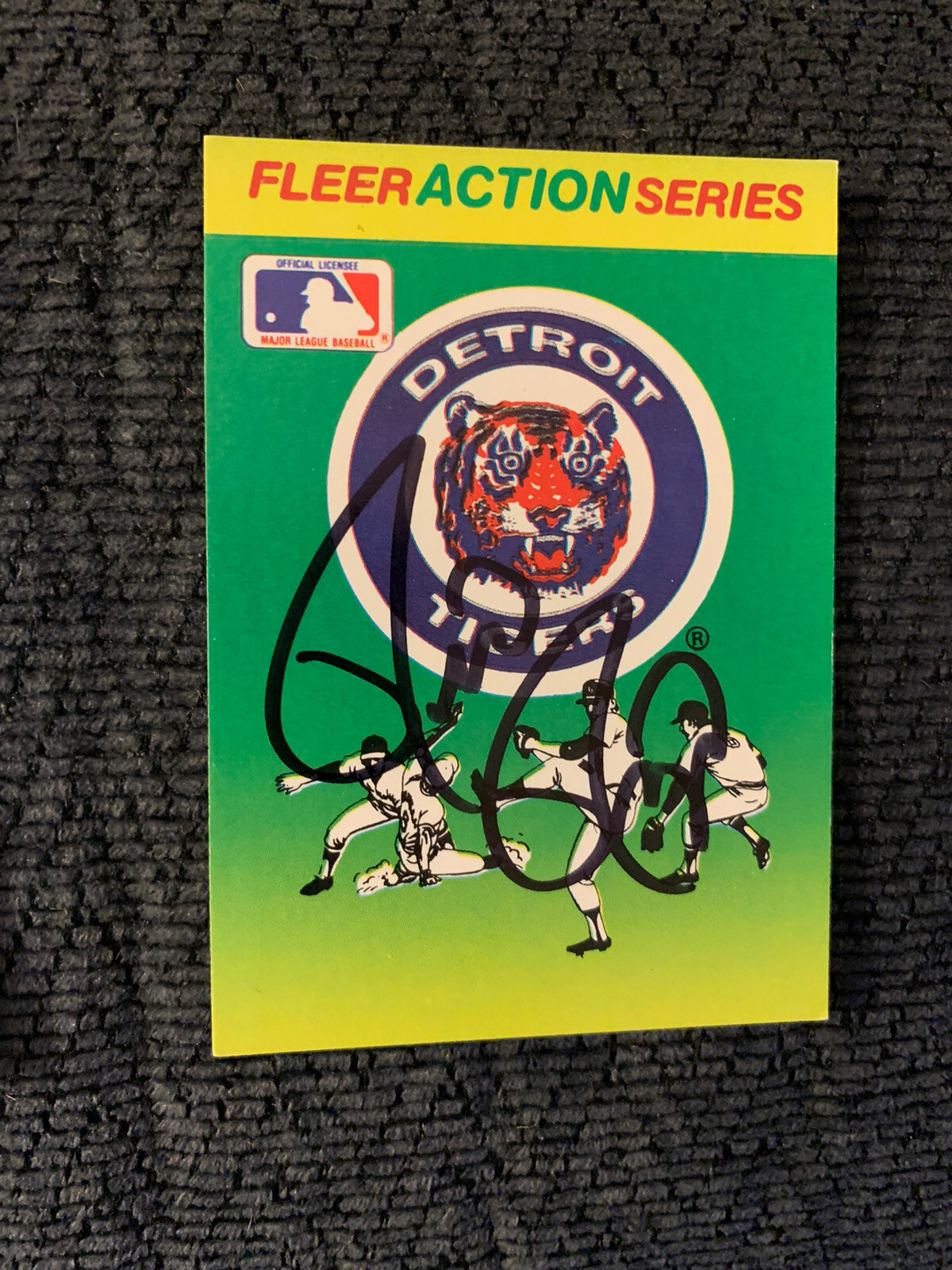 Rick Rizzs Signed Baseball Trading Card Autographed Seattle Mariners ...