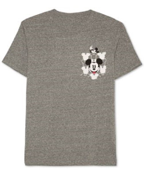 Jem New Men Disney Char Mickey Rider Pocket Short Sleeve CrewNeck ...