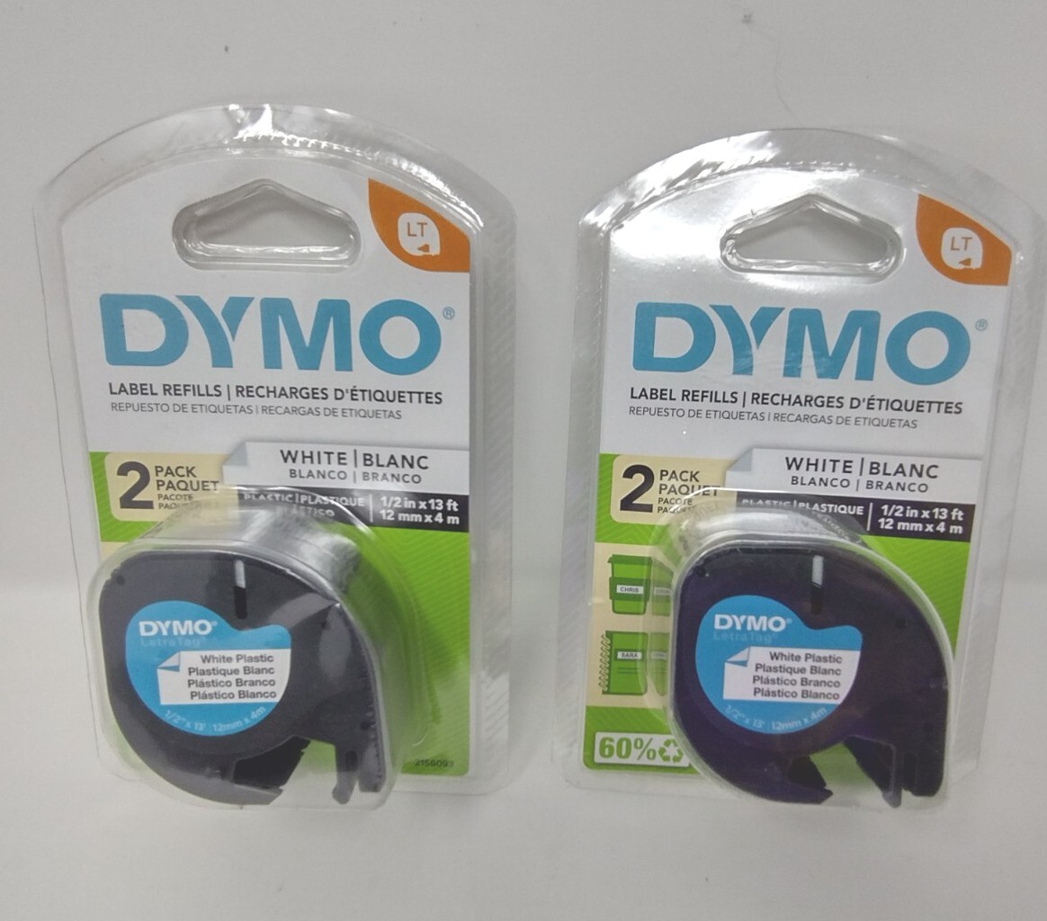 Label Refills DYMO - White 2PACK NEW Sealed 2156093 Lot Of 2 | eBay