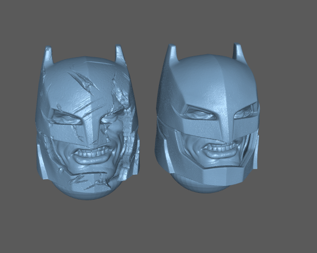 ARMORED BATMAN Helmets - (10x total bits) - compatible with sm marines ...