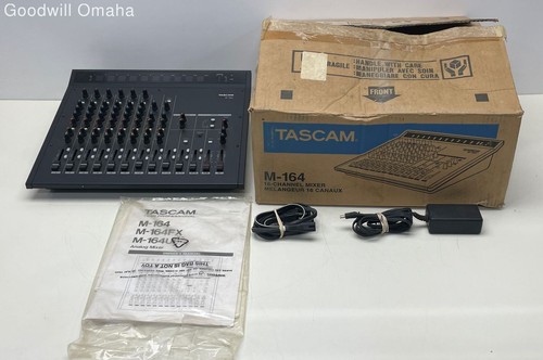 Tascam M-164 16-Channel Mixer | POWER TESTED! READ DESCRIPTION! | eBay