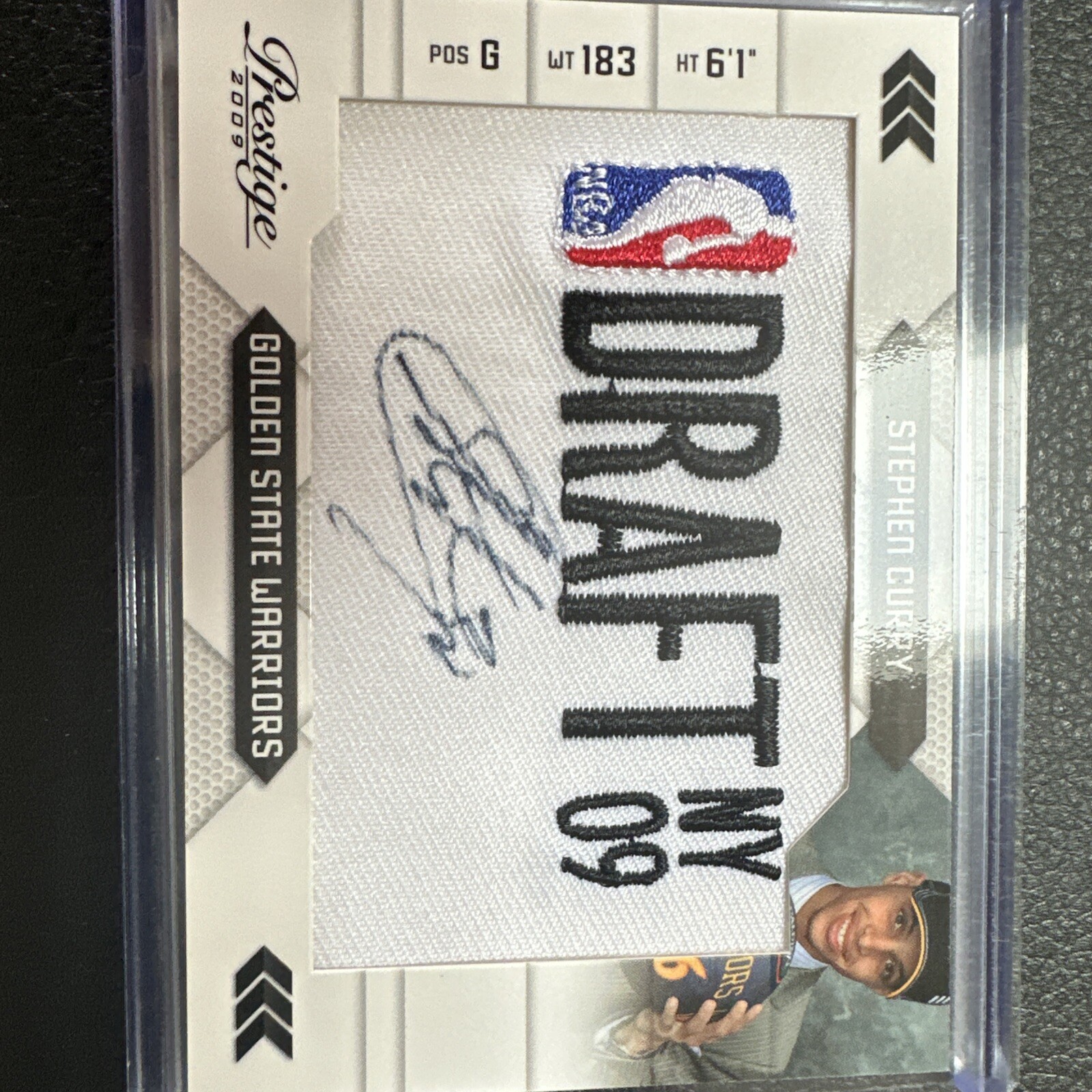 Panini Prestige Stephen Curry Draft Class #7 PATCH Auto - /125 RC | eBay