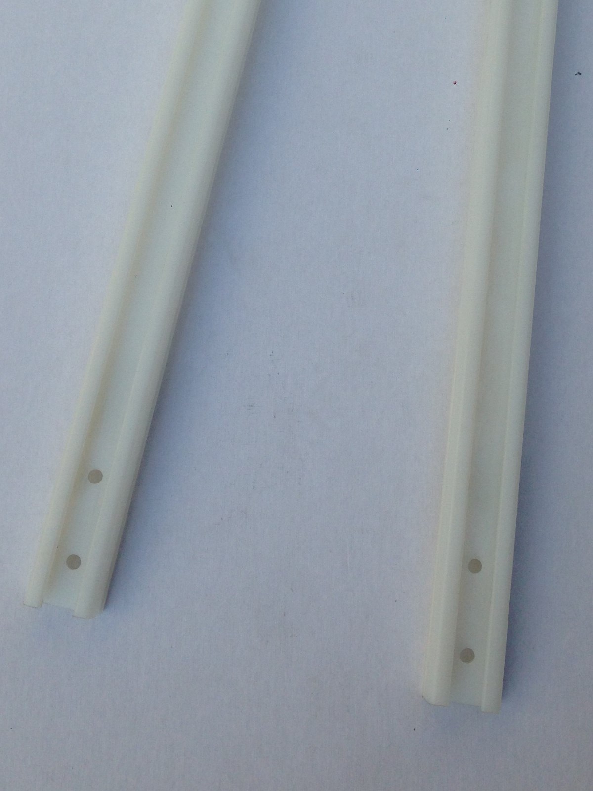 UHMW Hyfax Slides for Polaris EDGE - Profile 22 56" long - pair - WHITE ...