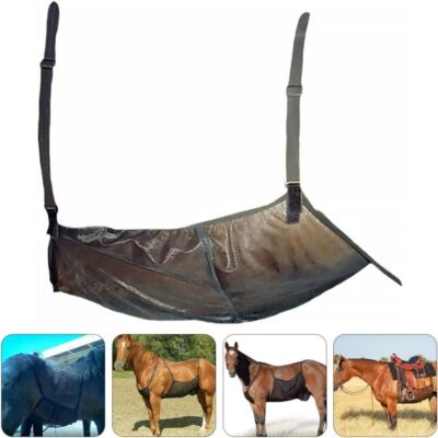 Horse Fly Sheet Belly Guard Protection Blanket Rug Adjustable ...