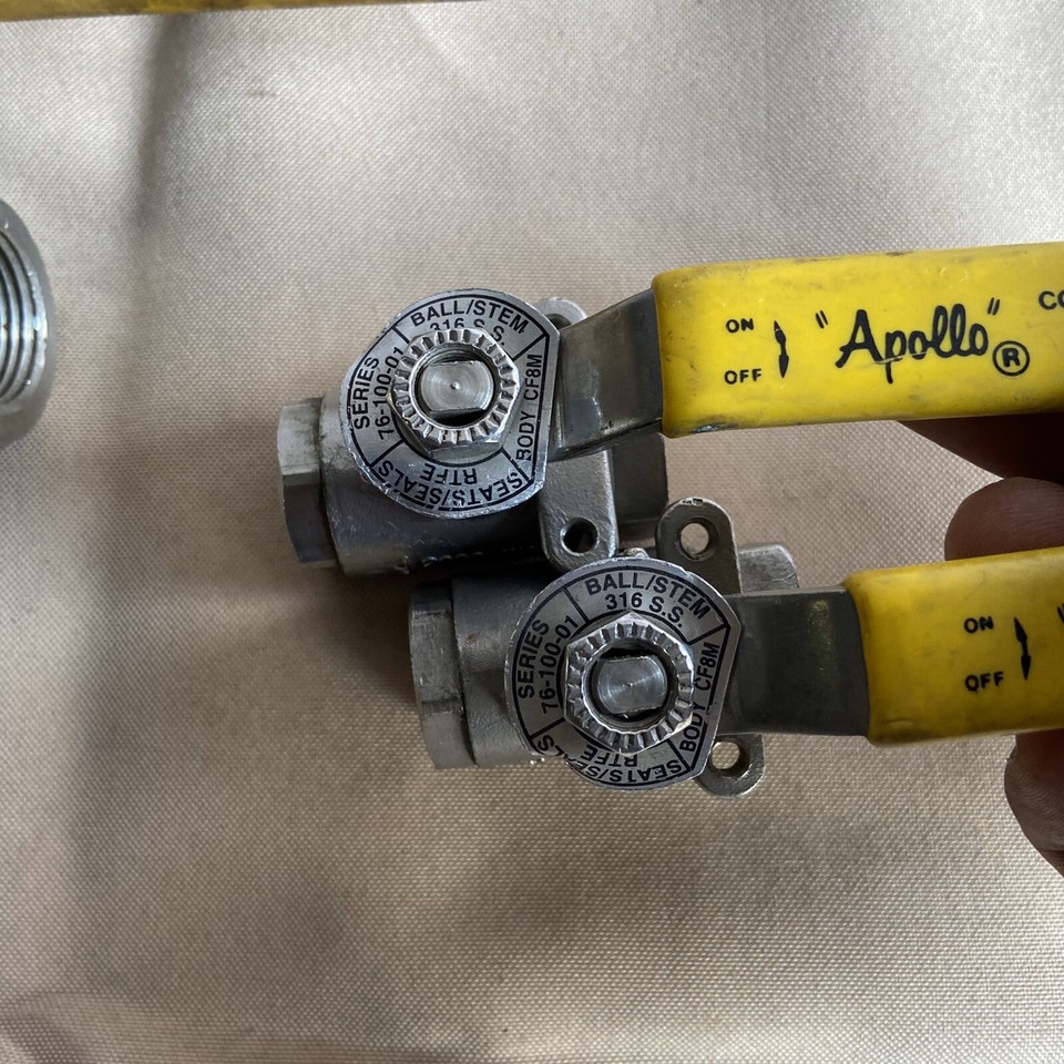 LOT APOLLO CONBRACO 2000 WOG BALL VALVES 1/4” - 1” #316 | eBay