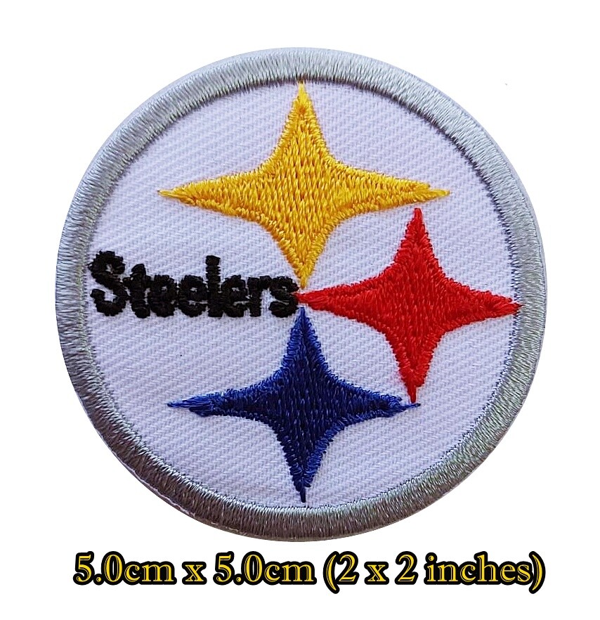 Pittsburgh Steelers🏈Football Embroidery Patches Iron,Sewing on (Select ...