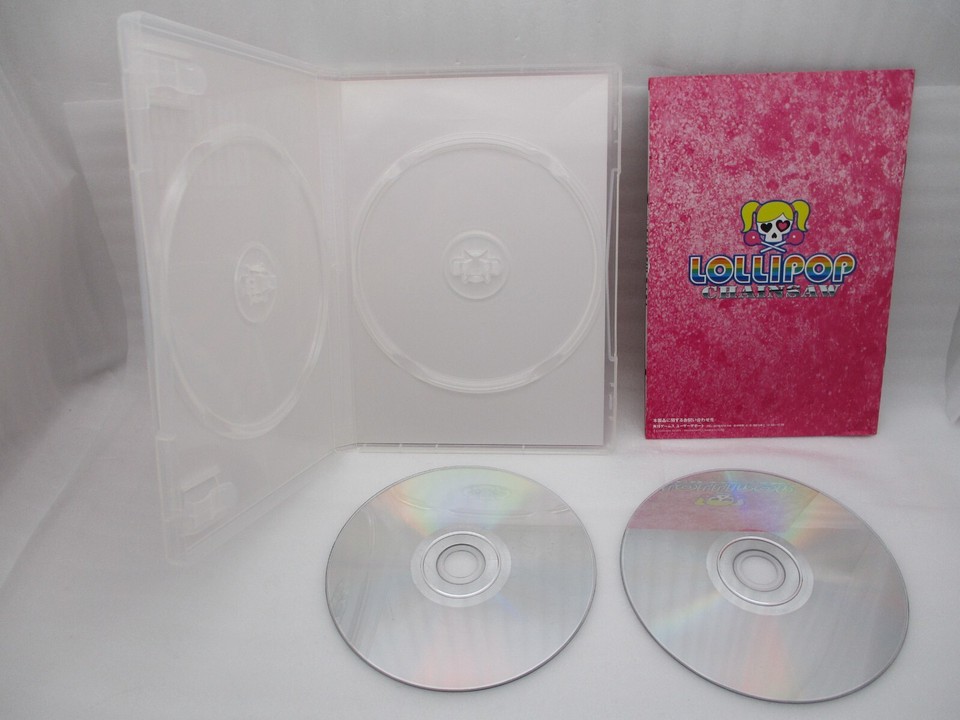 PS3 LOLLIPOP CHAINSAW VALENTINE EDITION w/ DVD & Visual Game Navi Book ...