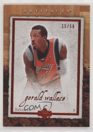 2007-08 Upper Deck Artifacts Red /50 Gerald Wallace #9 | eBay