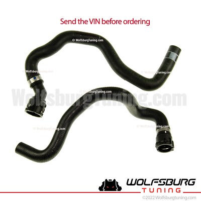 Audi A4 Heater Core Coolant Hose Set B6 1.8T 2002 - 2006 | eBay