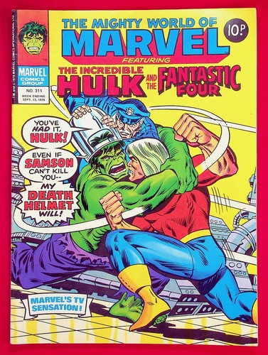 The mighty world of Marvel N° 311 : Hulk - September 13, 1978 ...