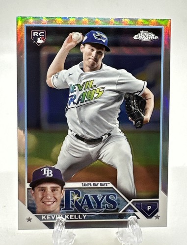 Kevin Kelly 2023 Topps Chrome Update Refractor RC #USC21 Tampa Bay Rays ...