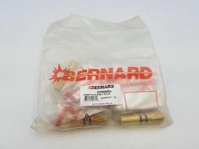 10 Pack Bernard 2200004 Power Pin Assembly Miller Welding Equipment ...