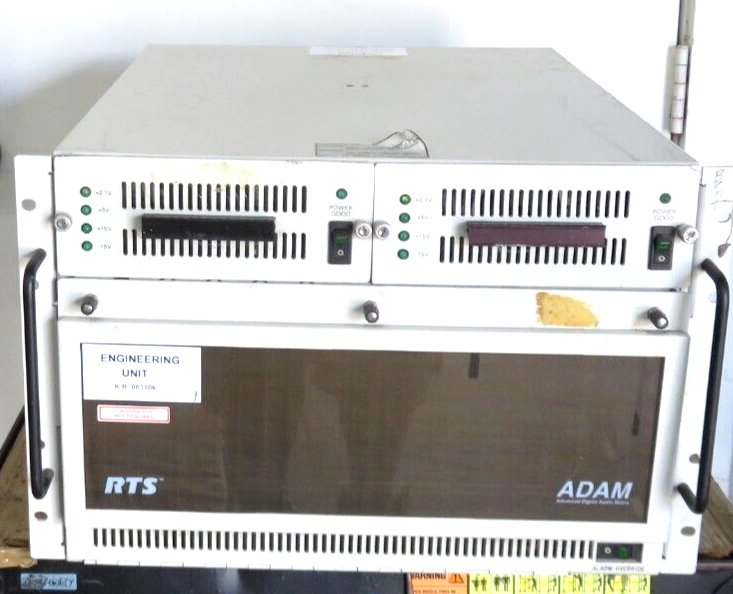 RTS Telex ADAM Advanced Digital Matrix Intercom Frame, FOR PARTS ...