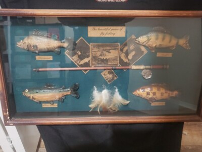 Fly Fishing Shadow Box Display "The Beautiful Game Of Fly Fishing" | eBay