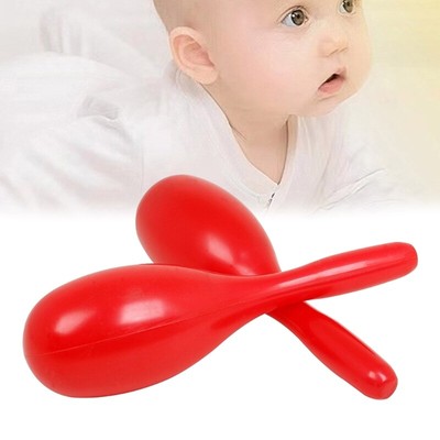 1Pair Maracas Shakers Noisemaker Toy Music Hand Shakers Musical ...