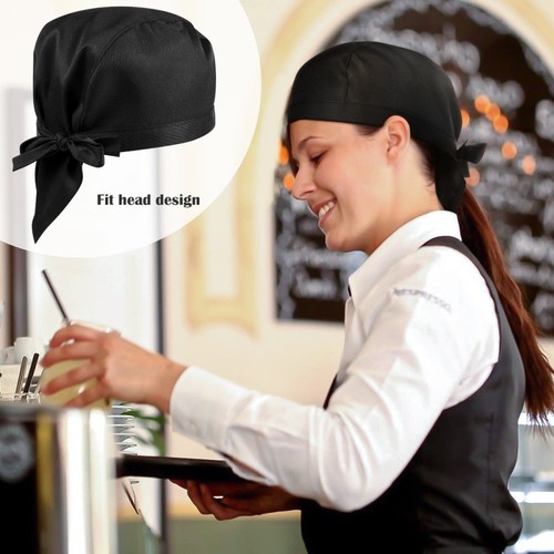 Chef Hat Kitchen Headwear Restaurant Working Cap Man Women's Cooking ...