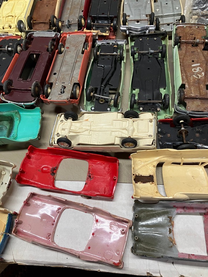 VINTAGE AMT/JOHAN 1/25 SCALE 1950/60'S DEALER PROMO HUGE JUNKYARD LOT ...