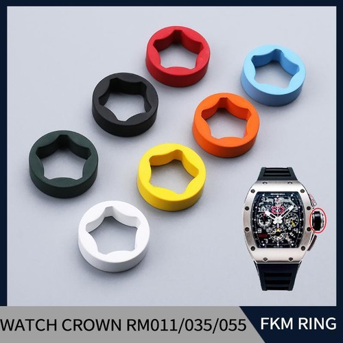 Watch Crown Replacement for Richard Mille RM011 RM035 RM055 Rubber ...