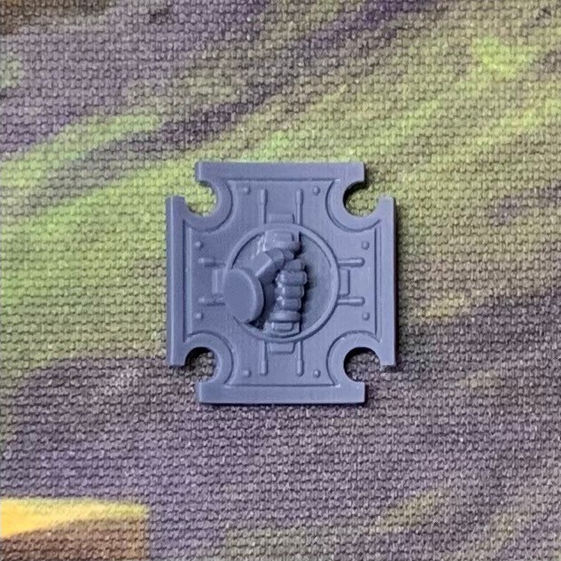 Sq Shield Cross C Left - compatible w 40k black templars Primaris ...