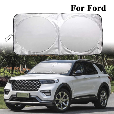 For Ford Truck Accessories Large Windshield Sun Shade Reflective UV ...