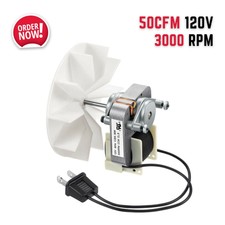 Trane KIT02590 Exhaust Fan Motor - Silver for sale online | eBay