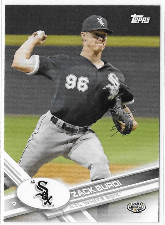 2017 TOPPS PRO DEBUT - ZACK BURDI | eBay