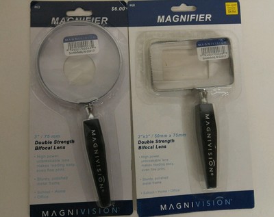 Lot of 4 Magnivision 3" Magnifying Glasses NEW | eBay