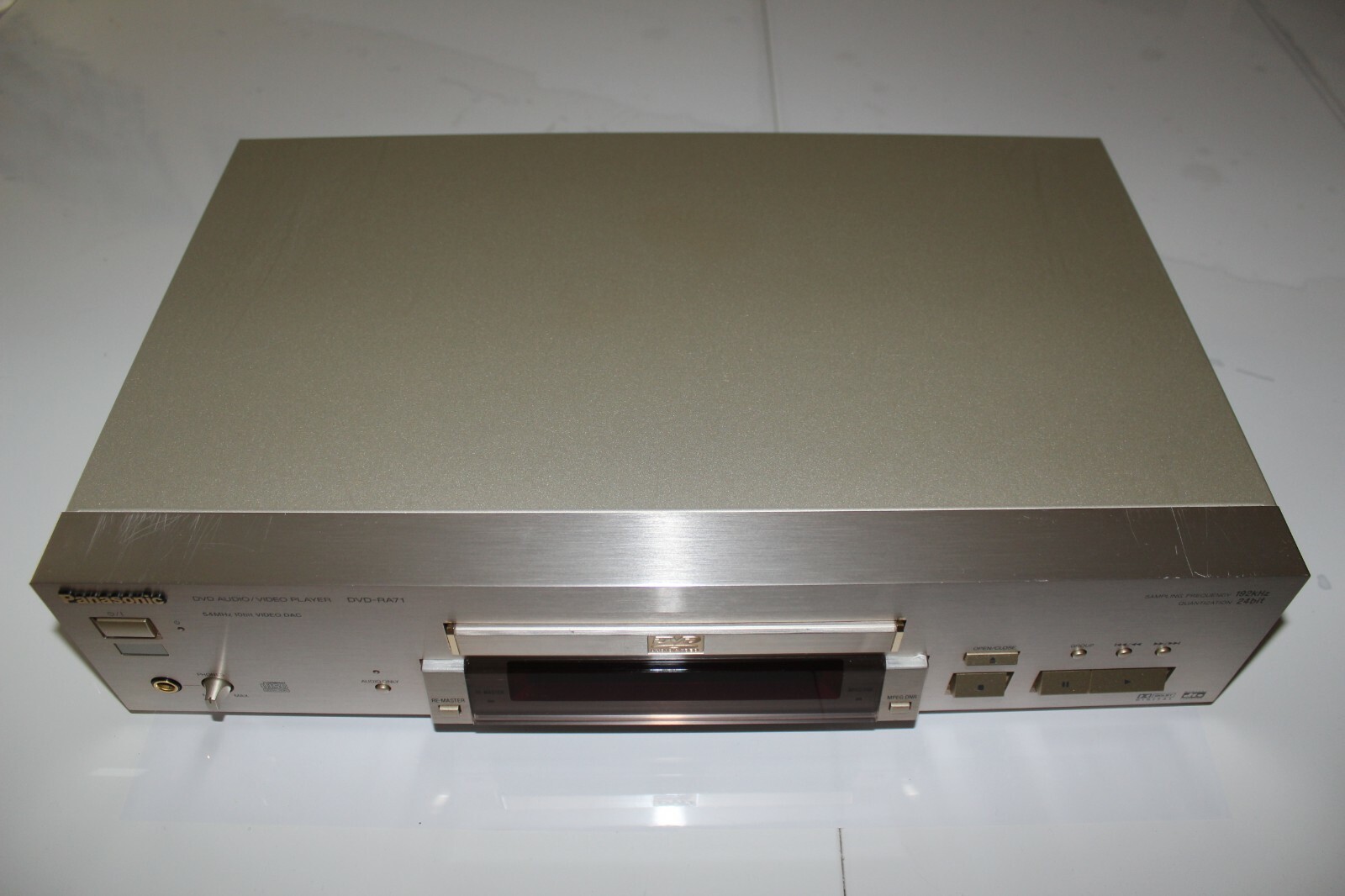 Dvd Player Panasonic DVD- RA71 „champagner“ High-End DVD / DVD-Audio ...