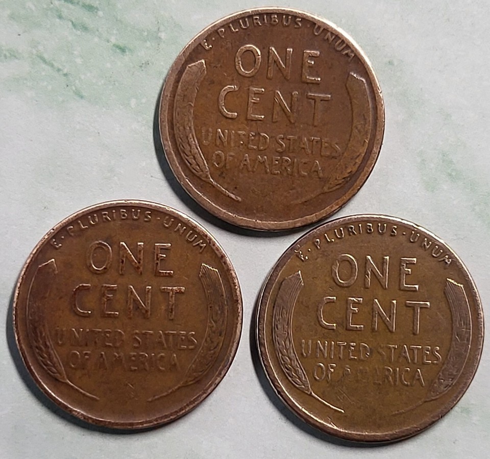 💰 1929 P D S - LINCOLN WHEAT CENTS -3 coins Set | eBay