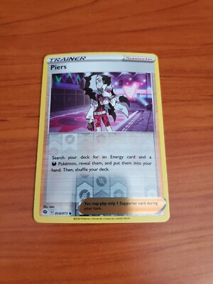 Piers Trainer - 2020 Pokémon Champion's Path Reverse Holo #058/073 - NM ...
