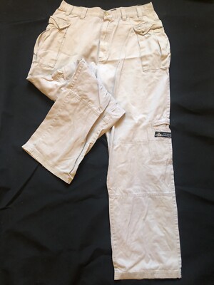 Vintage PNB Nation Clothing Carpenter Cargo pants Baggy Y2K Kaki Hip ...