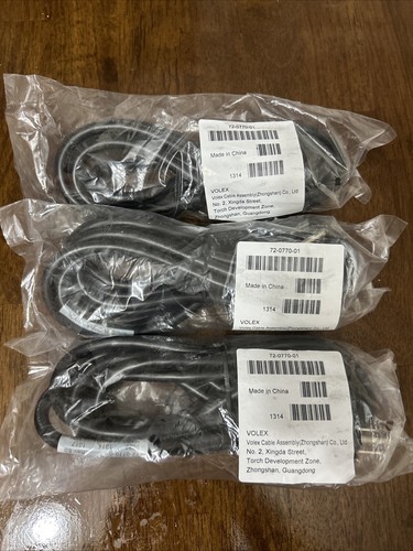 Lot Of 3 - VOLEX Cable Assembly 72-0770-01 | eBay