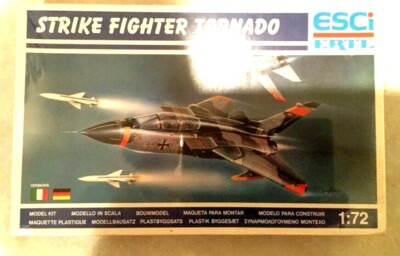 Esci Ertl 1/72 Scale Model Kit # 9002 Strike Fighter Tornado NISB | eBay