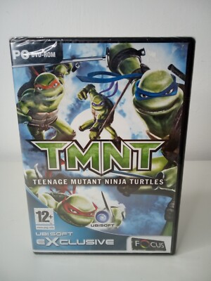 TMNT TEENAGE MUTANT NINJA TURTLES PC DVD-ROM - FACTORY SEALED RARE GAME ...