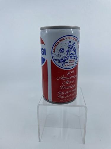 Vintage Pepsi Cola Man Landing On Moon Soda Pop Can 12 Oz Steel NASA ...