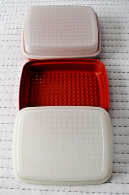 Set 2 Vintage Tupperware SEASON n SERVE Meat Marinade Container 1518 ...