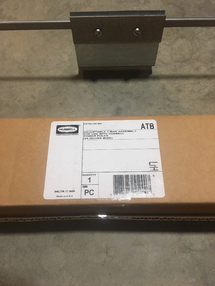 Adjustable T-bar Assembly, Lot Of 25 Hubbell Wiring Device-Kelley’s ...