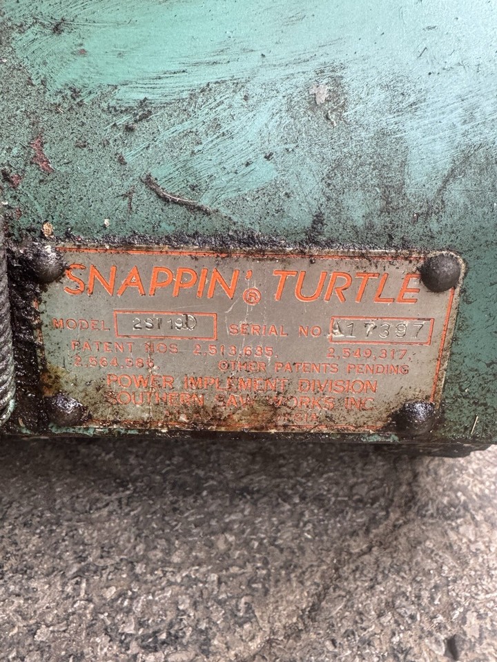 Vintage 1950’s Snappin' Turtle Snapper mower Briggs & Stratton Motor | eBay