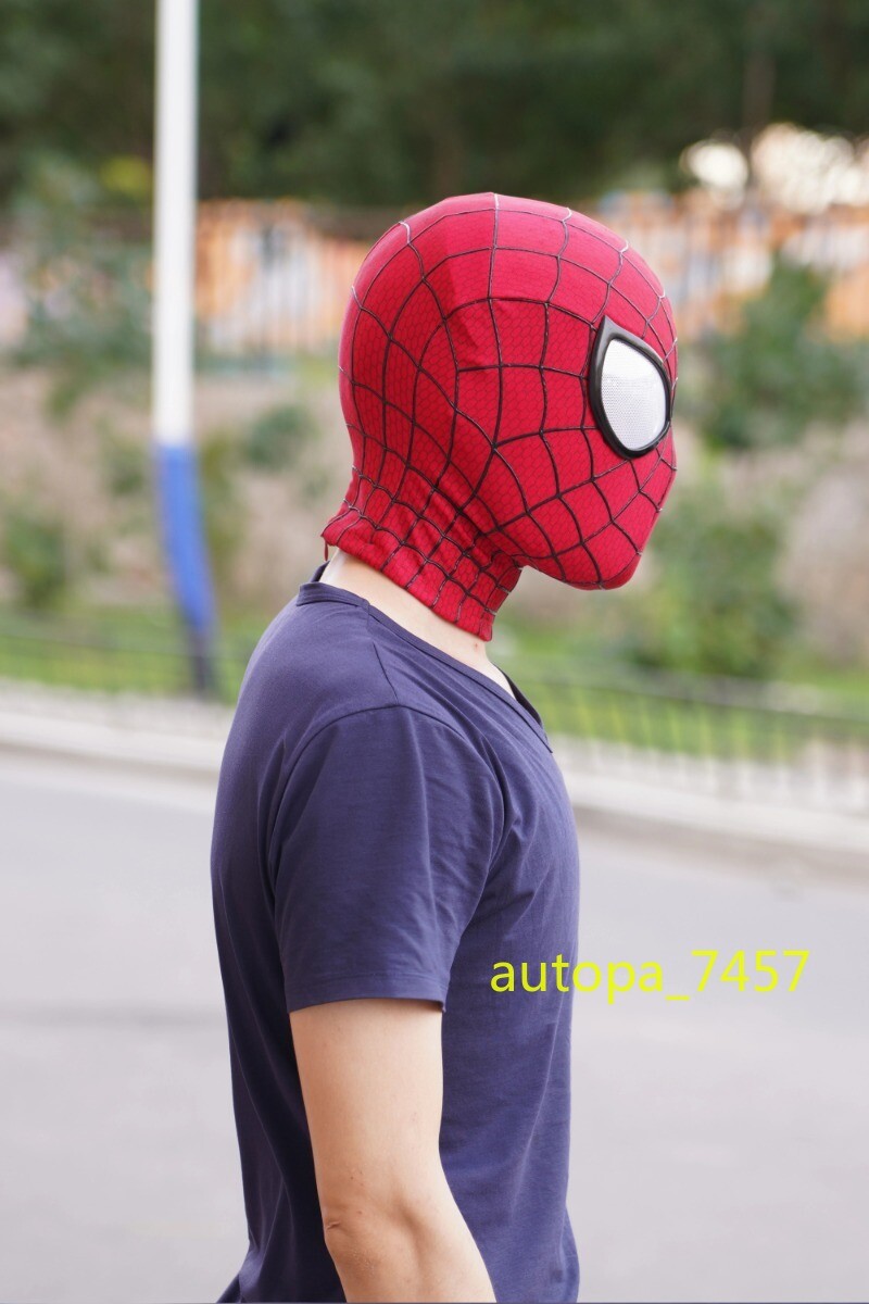 The Amazing Spiderman 2 Cosplay Mask Halloween Party Spider-man Prop ...