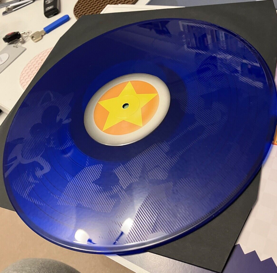 Sonic CD Soundtrack Data Discs Limited Edition Blue/Green & etched ...