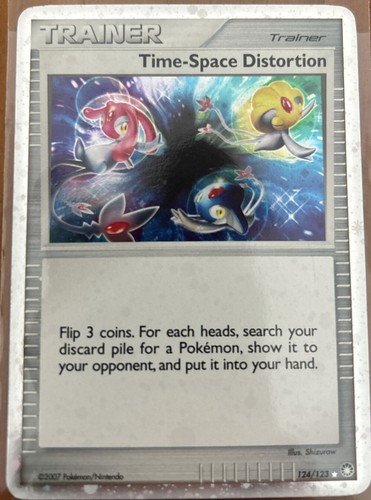 Time-Space Distortion 124/123 Mysterious Treasures Secret *RARE ...