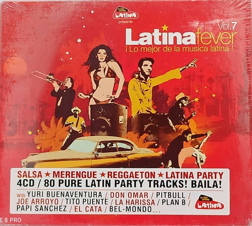 COFFRET 4 CD LATINA FEVER VOL. 7 neuf sous blister | eBay