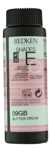 Redken Shades EQ Gloss 09gb Butter Cream 2 Oz for sale online | eBay