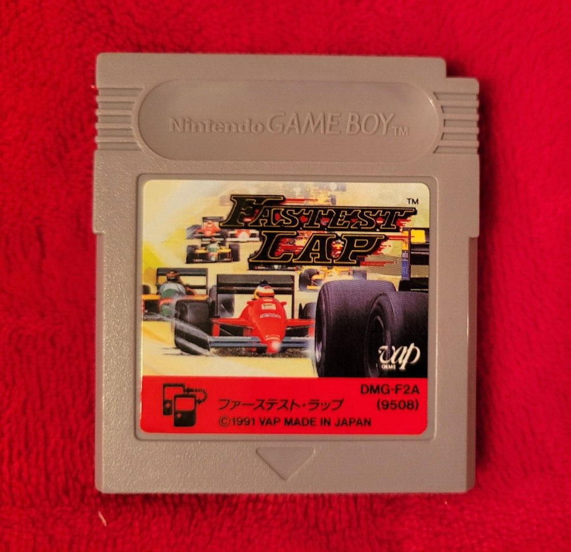 Fastest Lap Game Boy - Prix - Photo - Présentation