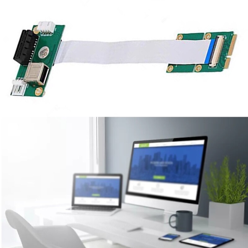 Speed Mini PCI E to PCI E 1X Adapter Cable for PC Use | eBay