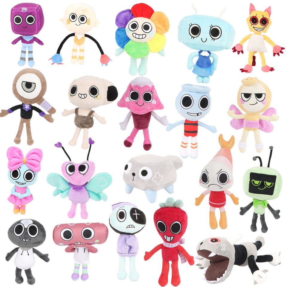 Dandy's World Plush Toy Doll Game Scraps Boxten Goob Stuffed Doll Toy ...